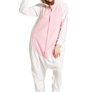 MizHome Halloween Costume Goat Hooded Pajamas Kigurumi Cosplay Goat L