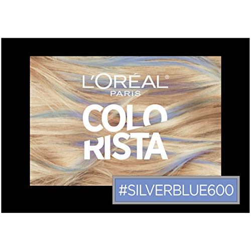 L’Oréal Paris Hair Color Colorista Makeup 1-day for Blondes, Silverblue600, 1 Fluid Ounce