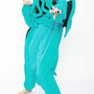 SAZAC Cthulhu Kigurumi - Onesie Jumpsuit Halloween Costume