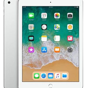 Apple 9.7in iPad (Early 2018, 32GB, Wi-Fi Only, Silver) MR7G2LL/A (Renewed)