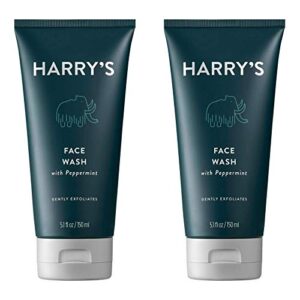 harry's men's daily face wash 5.1 oz (2 pack)