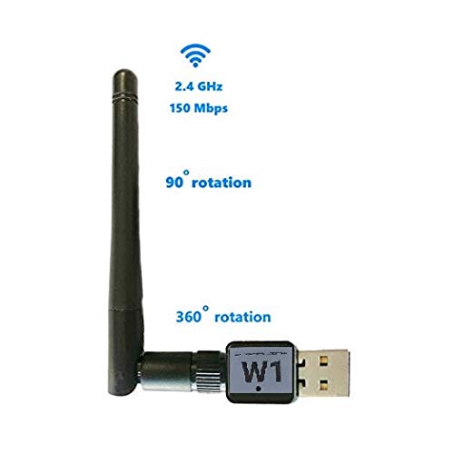 Dreamlink w1 USB WiFi dongle - 150 MBPS High Speed WiFi Antenna - Compatible with PC, Windows Computer, Dreamlink t2, Formular z7+, Dreamlink t1, Dreamlite, MAG 250, MAG254 Boxes