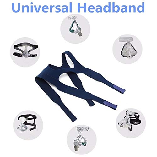 Universal Headgear Replacement Strap for Resmed/Philips Breathing Machine Generator Ultralight Soft and Breathable11 (Without Mask)