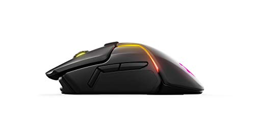 SteelSeries Rival 650 Quantum Wireless Gaming Mouse - Rapid Charging Battery - 12, 000 Cpi Truemove3+ Dual Optical Sensor - Low 0.5 Lift-Off Distance - 256 Weight Configurations - 8 Zone RGB Lighting