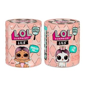 l.o.l. surprise! lils with lil pets or sisters - 2 pack