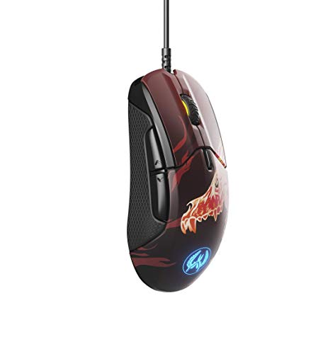 SteelSeries Rival 310 CS:GO Howl Edition Gaming Mouse - 12,000 CPI TrueMove3 Optical Sensor - Split-Trigger Buttons - RGB Lighting