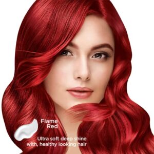 Nisha Cream Hair Color (150 ml/each) Flame Red Pack of 1