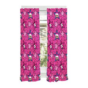 franco kids window curtain panels drapes set, 82 in x 63 in, l.o.l. surprise!