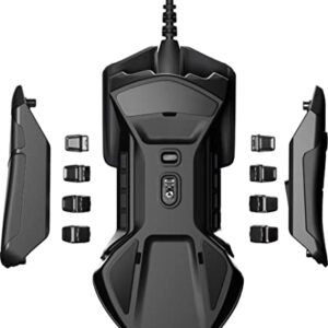 SteelSeries Rival 600 Wired Gaming Mouse - 12,000 CPI TrueMove3+ Dual Optical Sensor - 0.5 Lift-off Distance, RGB Lighting, USB PC Gaming Mice Compatible with Windows and Mac Computer/Laptop (Renewed)