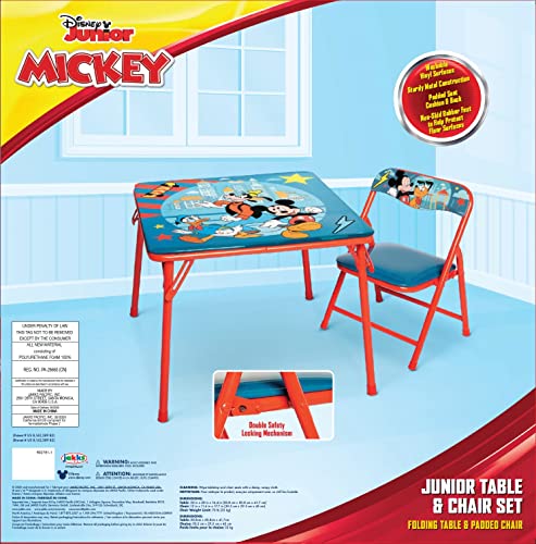 Mickey Mouse Jr. Activity Table Set with 1 Chair