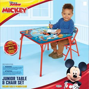 Mickey Mouse Jr. Activity Table Set with 1 Chair