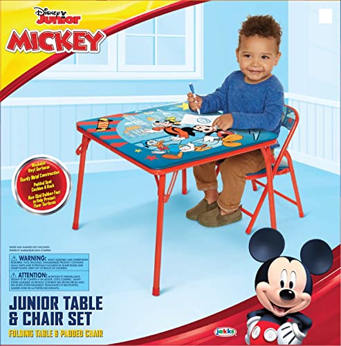 Mickey Mouse Jr. Activity Table Set with 1 Chair