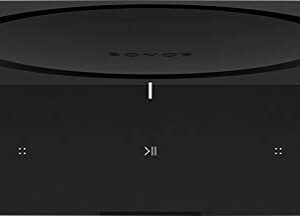 New Sonos Wireless Amplifier 125 Watt Black Amplified Streaming Music System AMPG1US1BLK