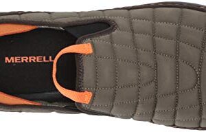 Merrell mens Hut Moccasin, Olive, 9 US