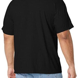 Comfort Colors Mens Adult Short Sleeve Tee, Style 1717 T Shirt, Black, X-Large US