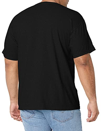 Comfort Colors Mens Adult Short Sleeve Tee, Style 1717 T Shirt, Black, X-Large US