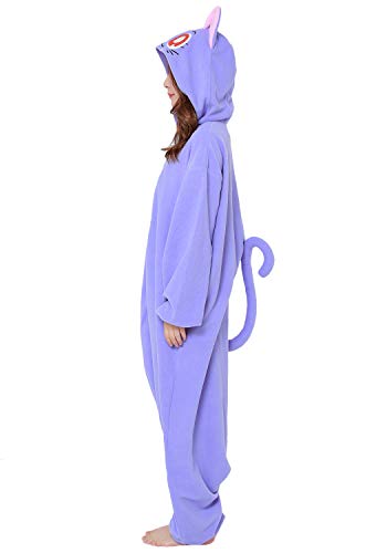 SAZAC Kigurumi - Sailor Moon - Luna - Onesie Jumpsuit Halloween Costume