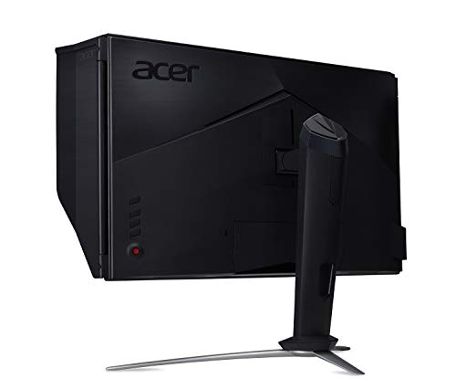 Acer Nitro XV273K Pbmiipphzx 27" UHD 3840 x 2160 IPS AMD Radeon FreeSync and NVIDIA G-SYNC Compatible Monitor, DisplayHDR400, Quantum Dot, 144Hz, 1ms, DCI-P3 , Delta E<1, Black