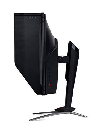 Acer Nitro XV273K Pbmiipphzx 27" UHD 3840 x 2160 IPS AMD Radeon FreeSync and NVIDIA G-SYNC Compatible Monitor, DisplayHDR400, Quantum Dot, 144Hz, 1ms, DCI-P3 , Delta E<1, Black