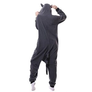 ofodoing Adult Animal One-piece Pajamas Cosplay Animal Homewear Sleepwear Jumpsuit Costume for Women Men…