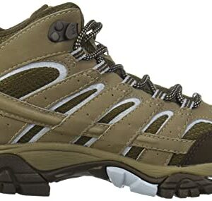 Merrell Women's Moab 2 MID Gore-TEX Hiking Boot, Brindle, 8