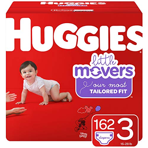 Huggies Overnites Nighttime Diapers, Size 3, 80 Ct