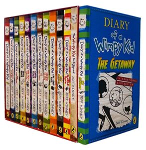 diary of a wimpy kid 1-16 books complete collection set box of 16 books edition-paperback