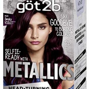 Schwarzkopf Got2b Metallics Permanent Hair Color, M49 Smoky Violet