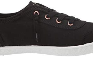 Skechers womens Bobs B Cute Sneaker, Black, 8.5 US