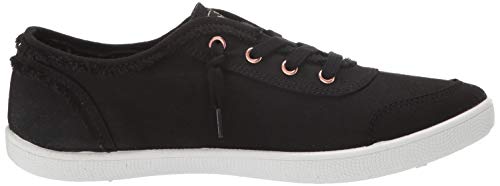 Skechers womens Bobs B Cute Sneaker, Black, 8.5 US