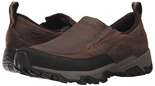 Merrell Men's COLDPACK ICE+ MOC WP Clog, Brown, 8.5 Wide