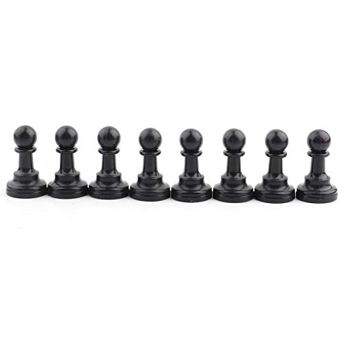 Chess Set,Plastic Chessmen Set International Chess Game Complete Chessmen Set(Large-75mm)