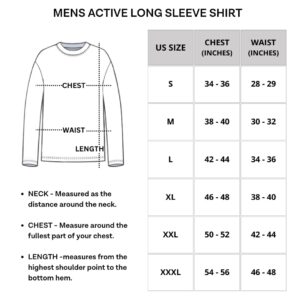 4 Pack:Mens Long Sleeve T-Shirt Workout Clothes Quick Dry Fit Gym Tee Shirt Athletic Active Performance Casual Moisture Wicking Exercise Clothing Running Cool Sport Training Undershirt Top-Set 2,M