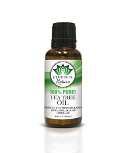 ethereal nature 100% pure oil, tea tree, 1.01 fl. oz.