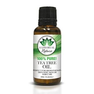 Ethereal Nature 100% Pure Oil, Tea Tree, 1.01 fl. oz.