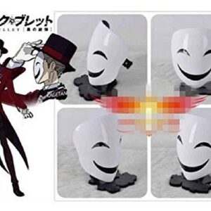 GK-O Anime Bullet Kagetane Hiruko Mask Cosplay Costume Prop Halloween mask