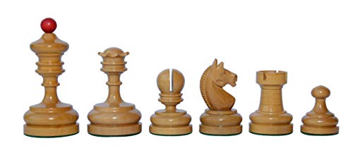 Staunton Castle Inc Reproduction Vintage 1930 German Knubbel Chess Set