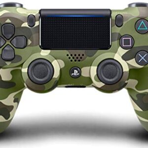 DualShock 4 Wireless Controller for PlayStation 4 - Green Camouflage (Renewed)