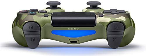 DualShock 4 Wireless Controller for PlayStation 4 - Green Camouflage (Renewed)