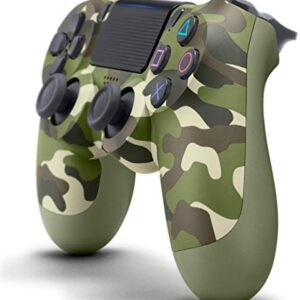 DualShock 4 Wireless Controller for PlayStation 4 - Green Camouflage (Renewed)