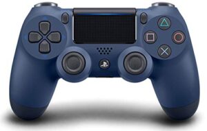 dualshock 4 wireless controller for playstation 4 - midnight blue (renewed)