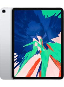 apple ipad pro 2018 (11-inch, wi-fi, 256gb) - silver (renewed)