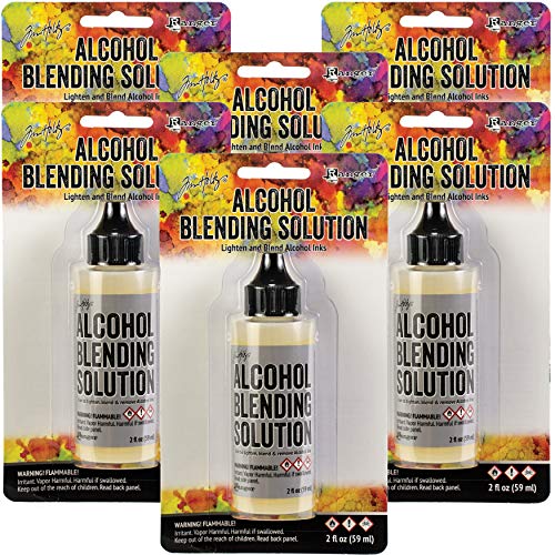 Tim Holtz Alcohol Ink Blending Solution 2oz 6/Pkg, 6 Pack