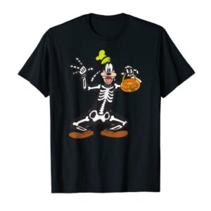 Disney Goofy Skeleton Halloween T-Shirt