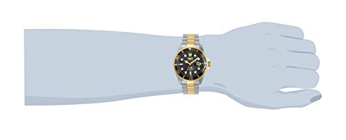 Invicta Men's Pro Diver Quartz Watch with Stainless Steel Strap, Two Tone, 22 (Model: 30023)