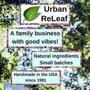 Urban ReLeaf Piercing Relief Solution ! Safely Clean, Soothe & Gently Heal New, Irritated and Keloid Piercings. 100% Natural Sea Salt, Tea Tree, Rosemary