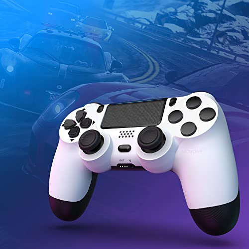 MOVONE Wireless Controller Dual Vibration Game Joystick Controller for PS4/ Slim/Pro,Compatible with PS4 Console