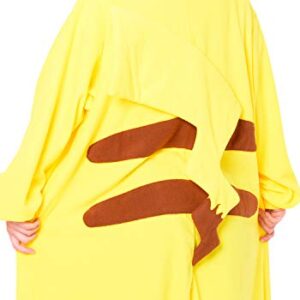 SAZAC Kigurumi - Pokemon - Pikachu - Onesie Jumpsuit Halloween Costume - Adult XL Size