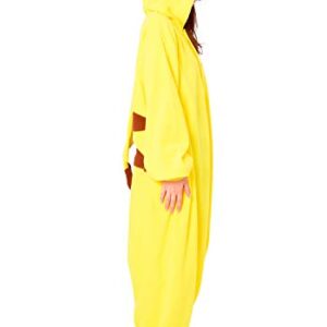 SAZAC Kigurumi - Pokemon - Pikachu - Onesie Jumpsuit Halloween Costume - Adult XL Size