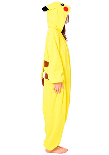 SAZAC Kigurumi - Pokemon - Pikachu - Onesie Jumpsuit Halloween Costume - Adult XL Size